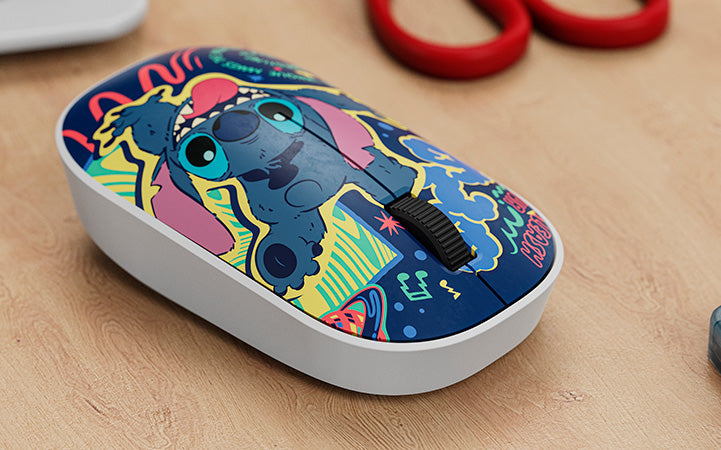 Kit Mouse Inalámbrico con Alfombrilla Disney Stitch Xtech XTM-DKT1ST ...